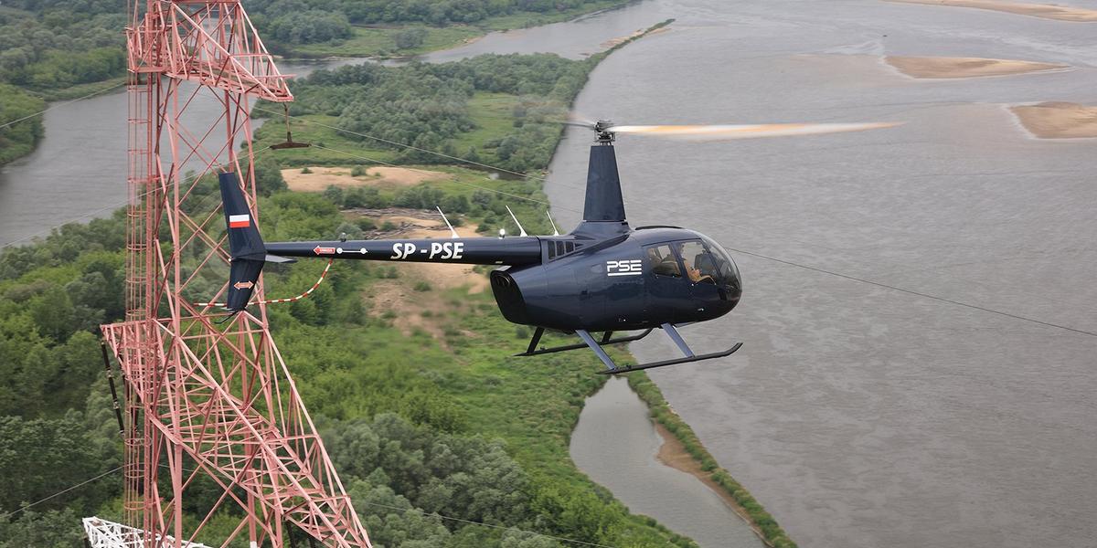 Śmigłowce Polskich Sieci Elektroenergetycznych patrolują trasę LitPol ...